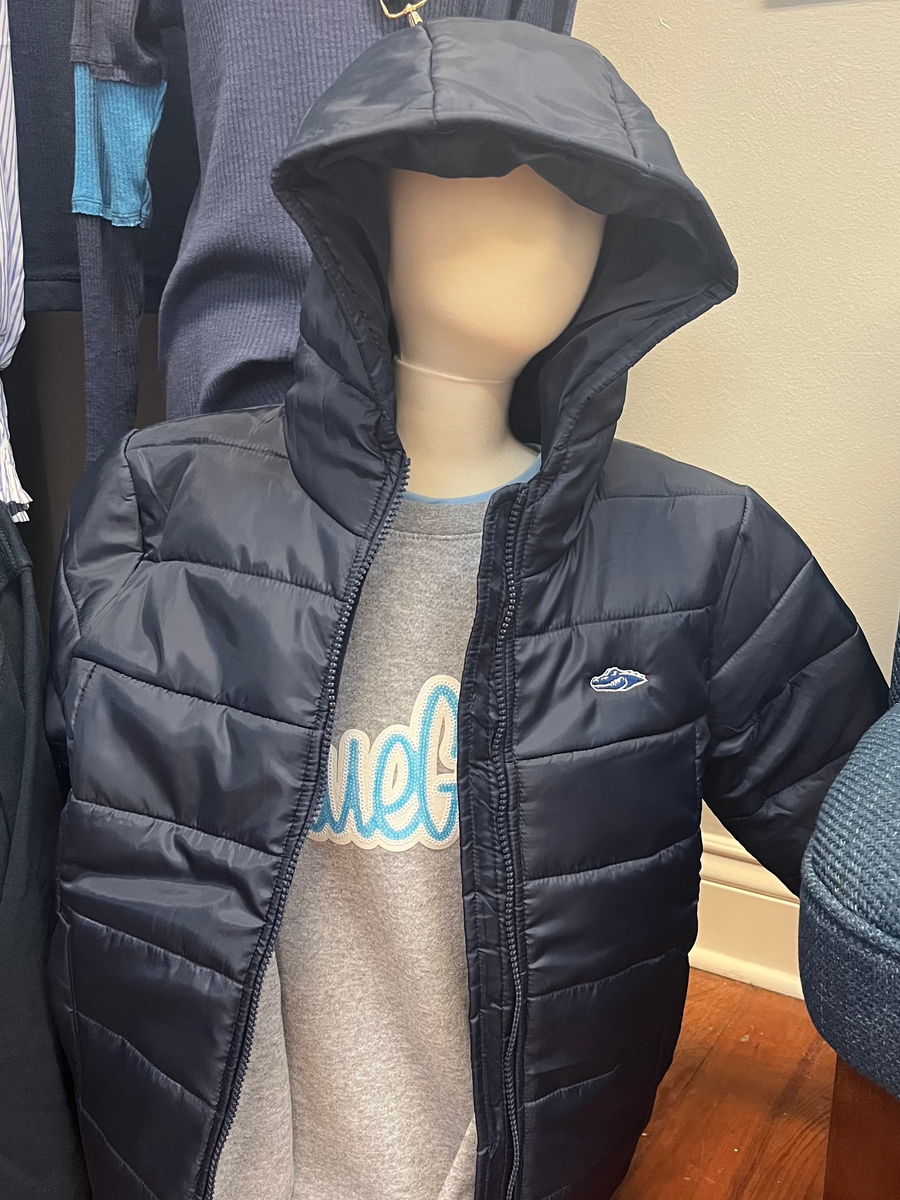 Puffer Jacket with Hood – Gator Shack for Ascension Episcopal School